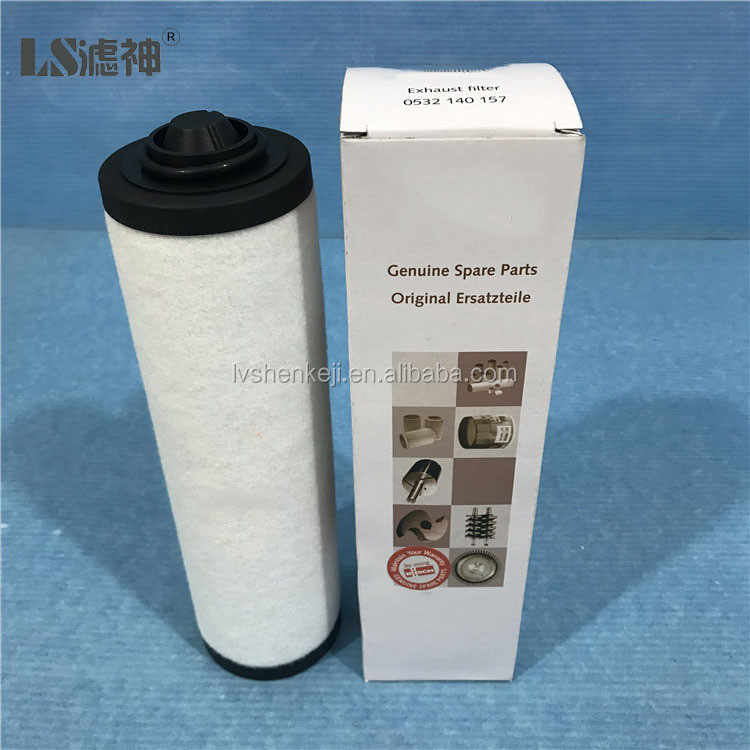 Vacuum Pump Spare Parts 0532140159 oil mist filter for vacuum